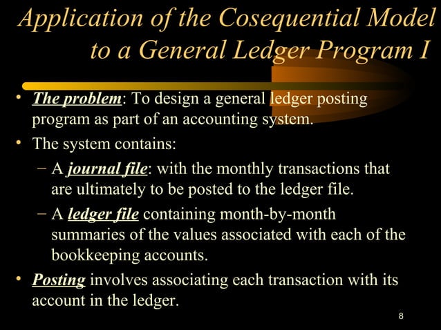 Cosequential processing and the sorting of large files | PPT