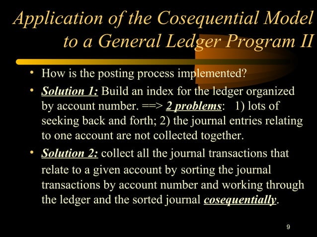 Cosequential processing and the sorting of large files | PPT