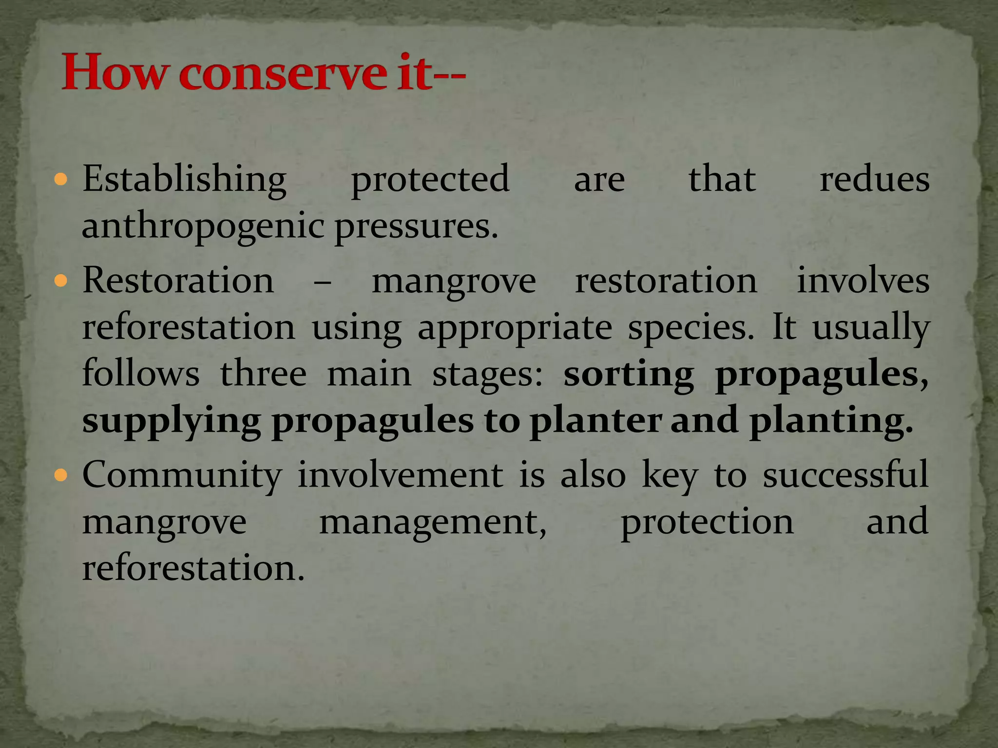 In-situ conservation | PPTX