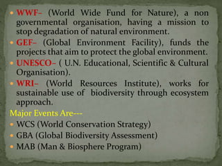In-situ conservation | PPTX