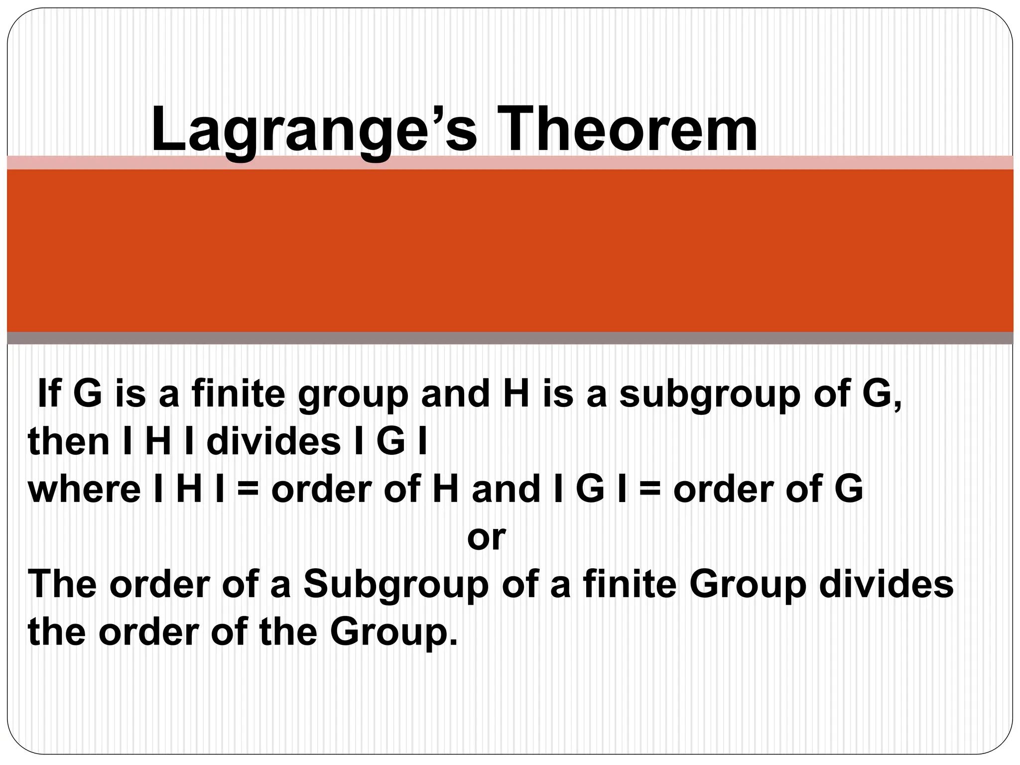 COSETS AND LAGRANGE’S THEOREM REPORT.pptx