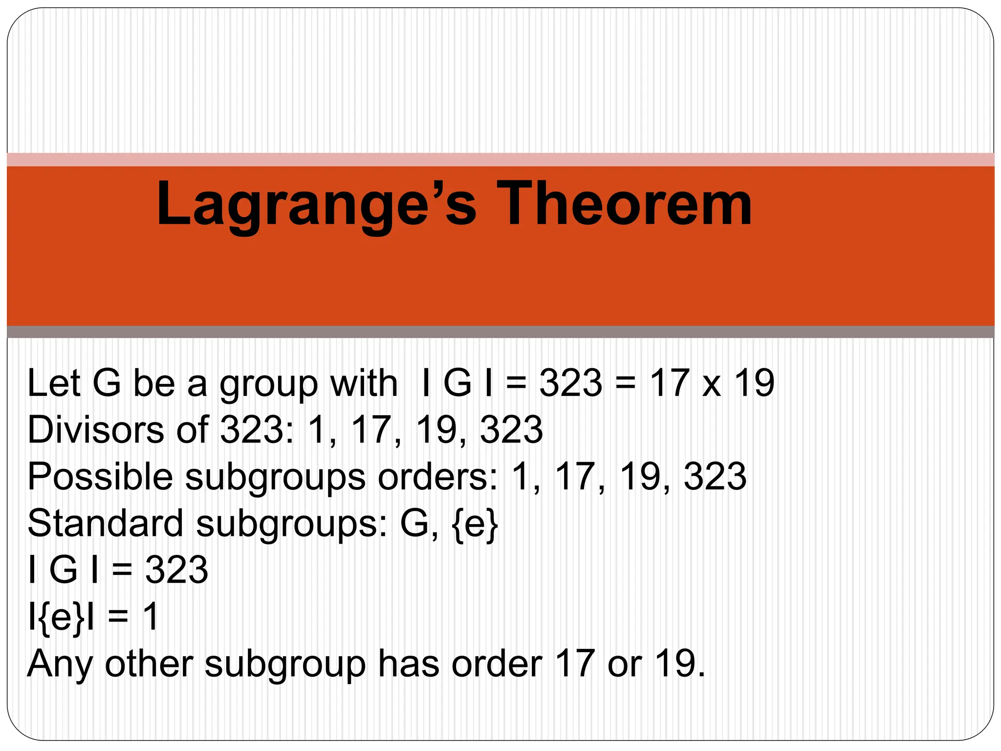 COSETS AND LAGRANGE’S THEOREM REPORT.pptx