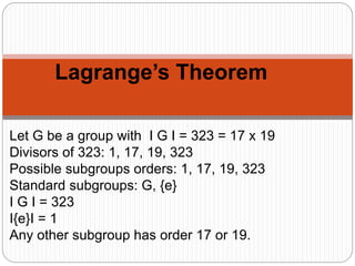COSETS AND LAGRANGE’S THEOREM REPORT.pptx
