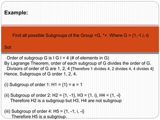 COSETS AND LAGRANGE’S THEOREM REPORT.pptx