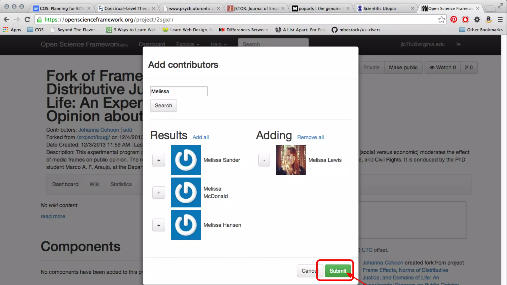 Open Science Framework (OSF) | PDF