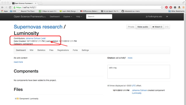 Open Science Framework (OSF) | PDF