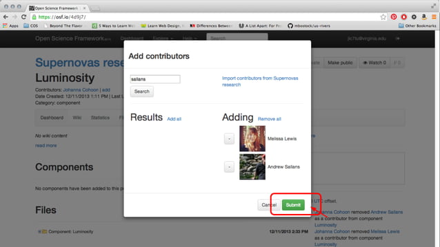 Open Science Framework (OSF) | PDF