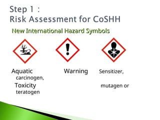 Control of hazardous substances training | PPT