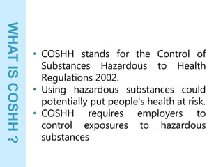 COSHH-AWARENESS-TRAINING-wecompress.com_.ppt | Substance Abuse ...