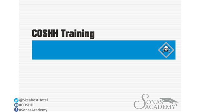 COSHH Staff Training | PPTX