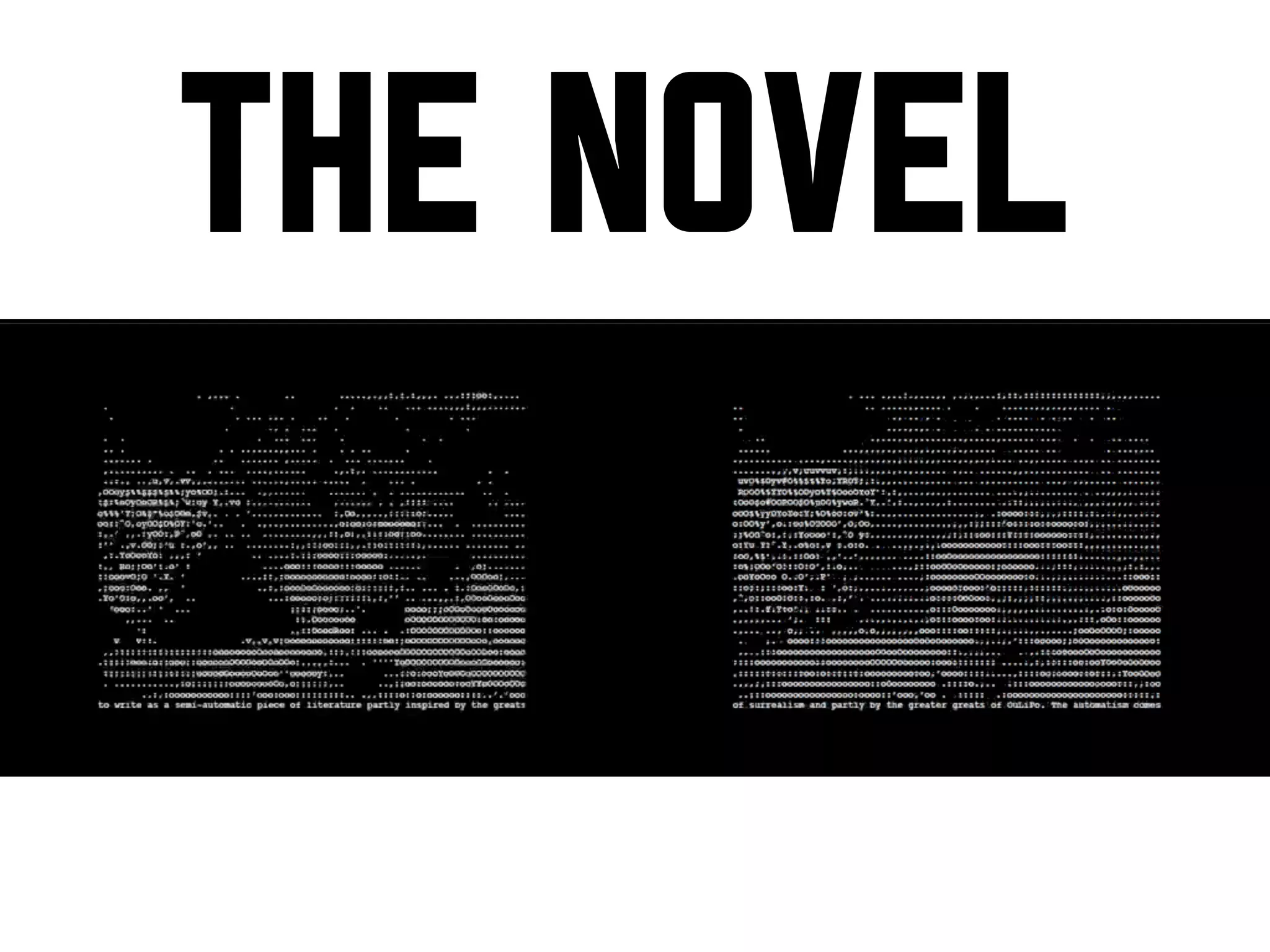 Very Deep ASCII pecha kucha | PPT