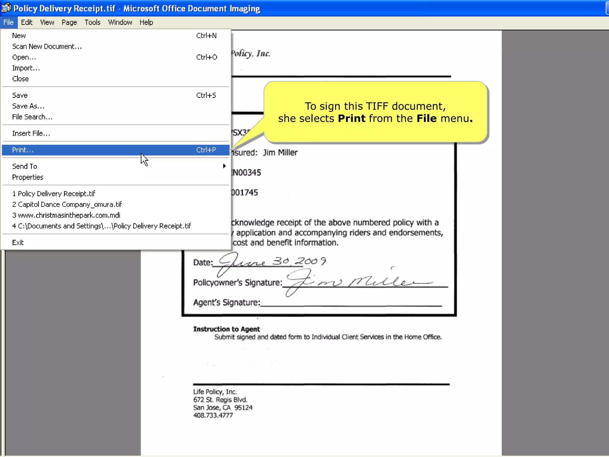 CoSign Digital Signatures for TIFF | PDF