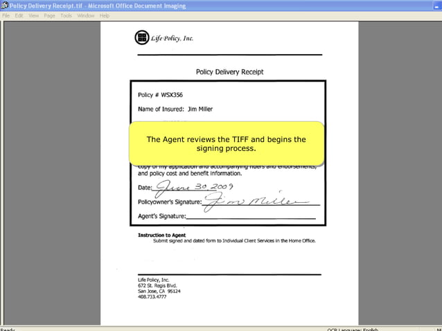 CoSign Digital Signatures for TIFF | PPT
