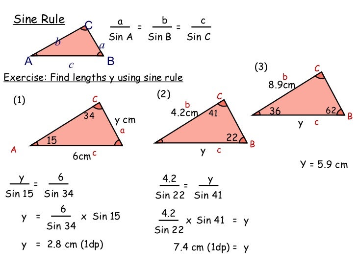 Cosine and sine_rule