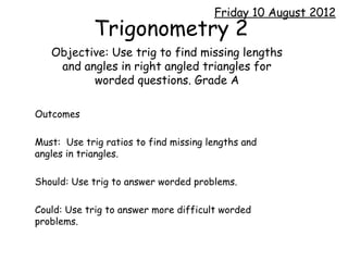 Cosine and sine_rule | PPT