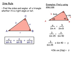 Cosine and sine_rule | PPT