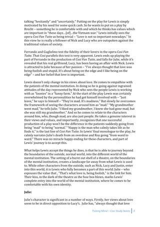 Cosi study_notes | PDF | Theater Venues | Attractions