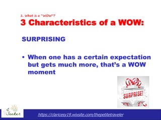 Ch 12 Getting to WOW! | PPT