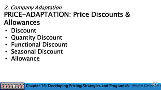 COSLA Ch16 Developing Pricing Strategies and Programs | PPTX