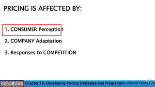 COSLA Ch16 Developing Pricing Strategies and Programs | PPTX