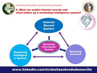 Cosla chapter 3. collecting information and forecasting demand ...