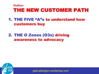 Chapter V: The New Customer Path (DigiMa Presentation by Gab Cabangon ...