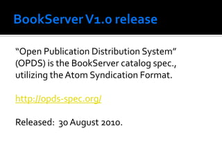 OPDS and the Future of Digital Books | PDF