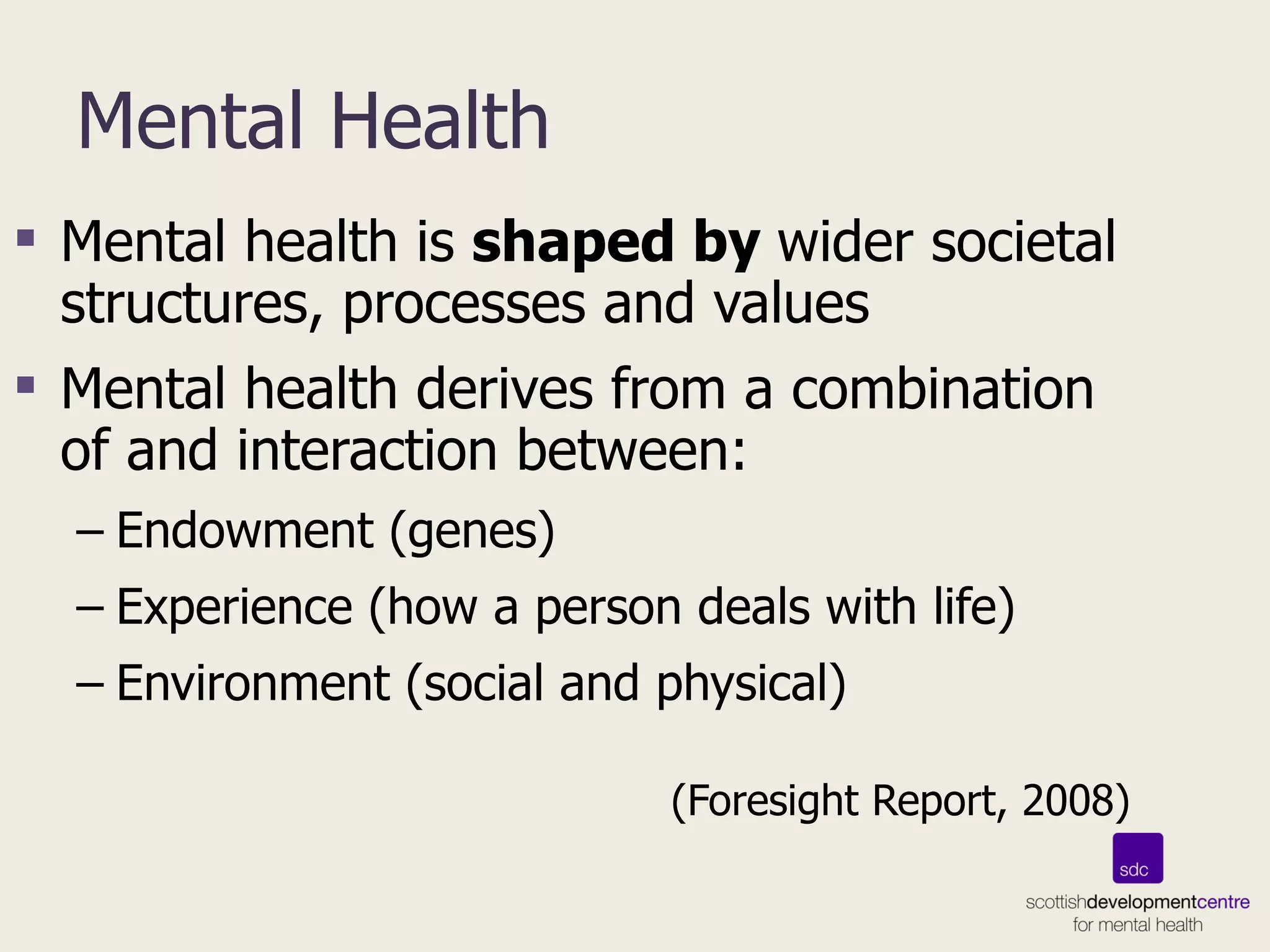 Mental Health Improvement Master Presentation | PPS