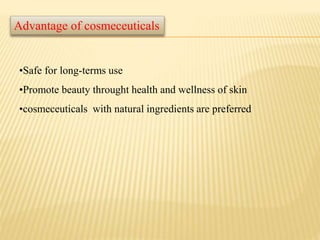 Cosmeceutical | PPTX