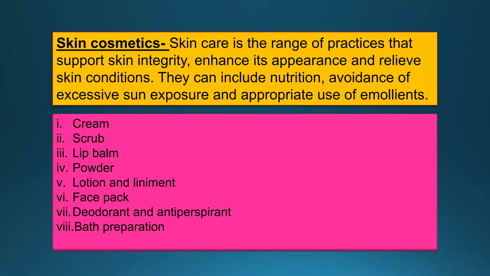Cosmeceuticals | PPTX