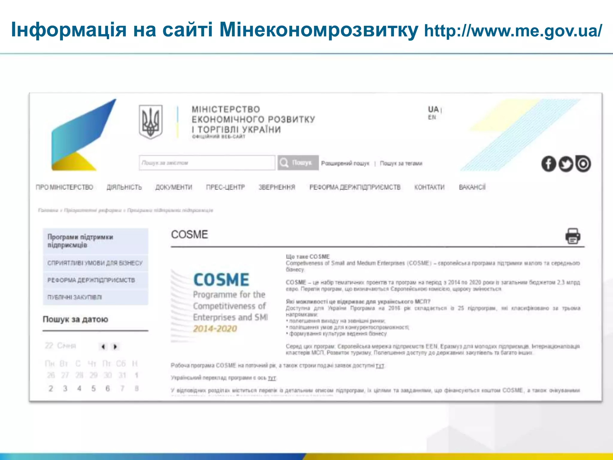 Cosme presentation 28.03.2017