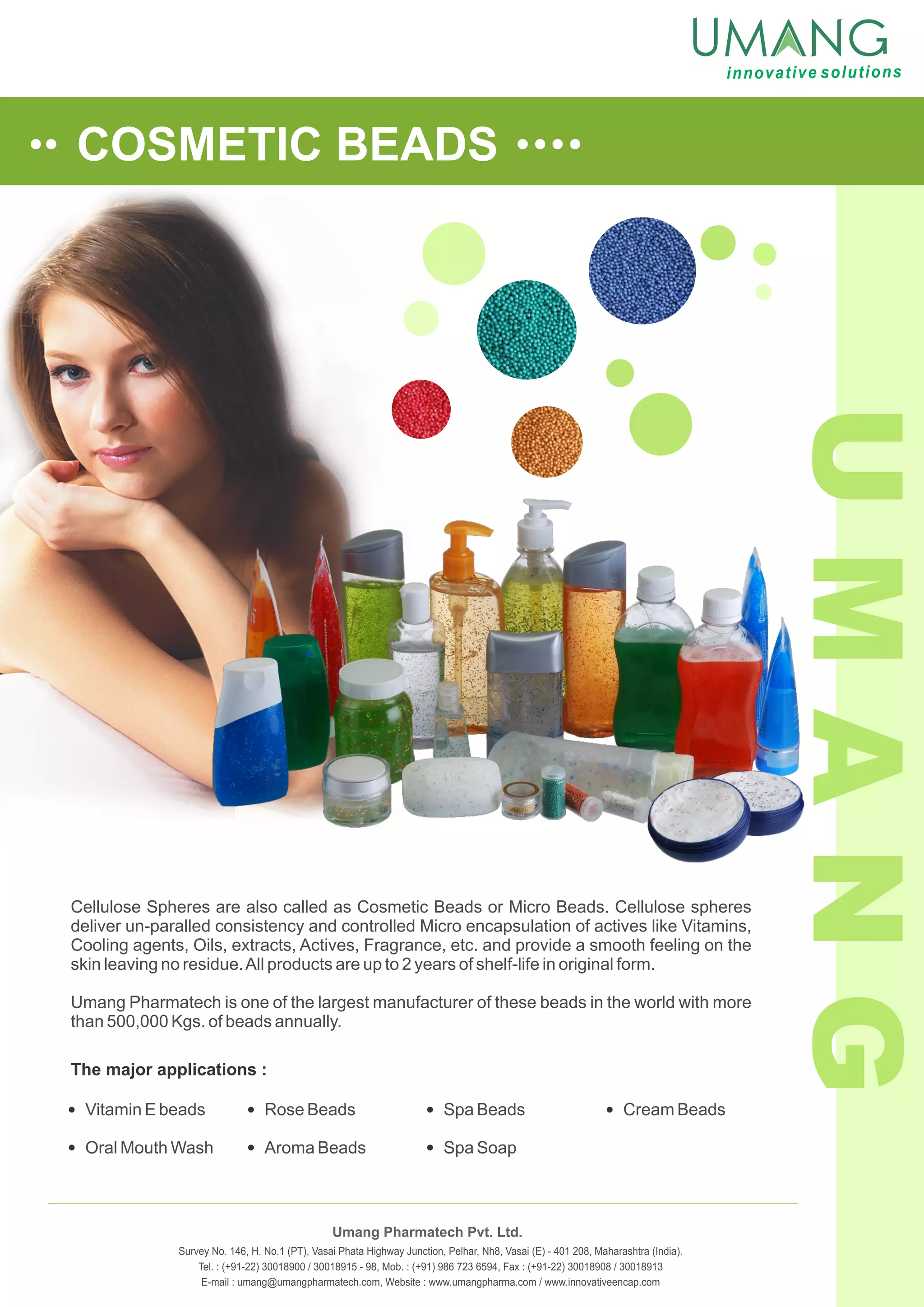 Cosmetic beads | PDF