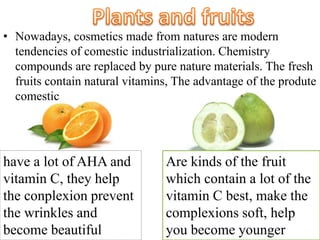 Chemical & Cosmetic | PPTX