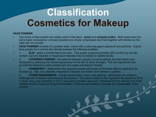 Cosmetic chemisty | PPT