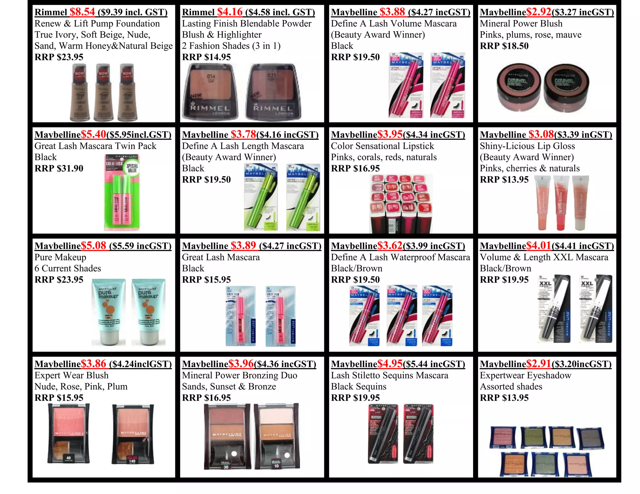 Wholesale Brand Name Cosmetics Clearance - Sale ends April 27th | PPT