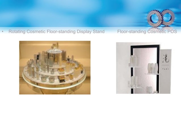 Cosmetic display floor standing | PPT