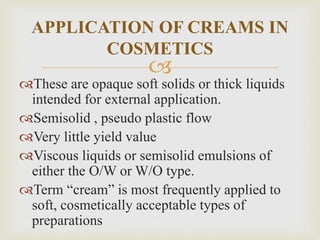 Cosmetic formulation building block | PPTX