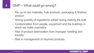 Cosmetic gmp induction training | PDF