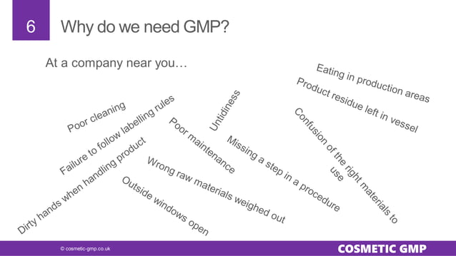 Cosmetic gmp induction training | PDF | Manufacturing Industry | Industries