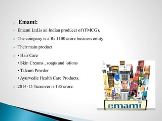 Cosmetic Industry Analysis 2015-2016 | PPTX