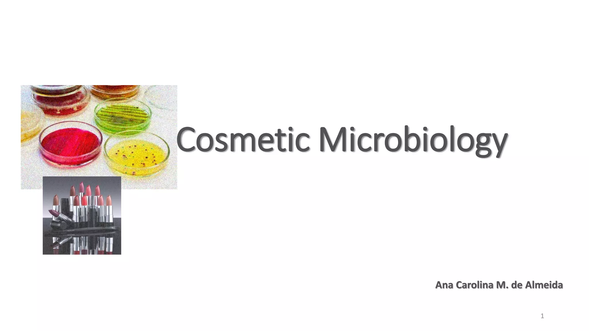 Cosmetic microbiology | PDF