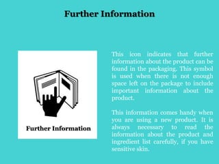 Cosmetic Packaging Symbols Explained | PPTX