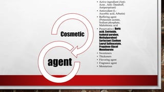 Basic concept of cosmetic and cosmeceutical | PPTX