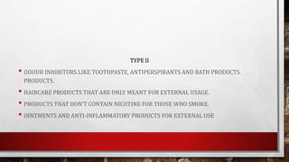 Basic concept of cosmetic and cosmeceutical | PPTX