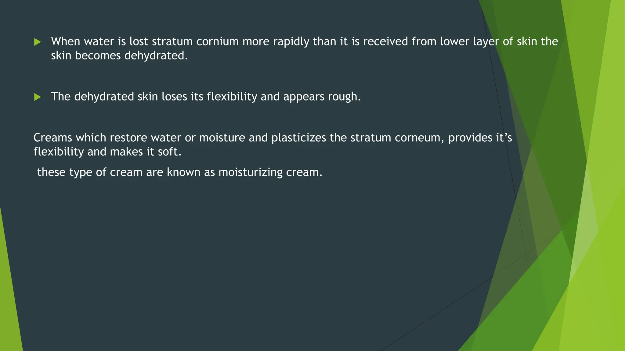 cosmetic ppt moisturizing cream buliding block and formulations | PPTX