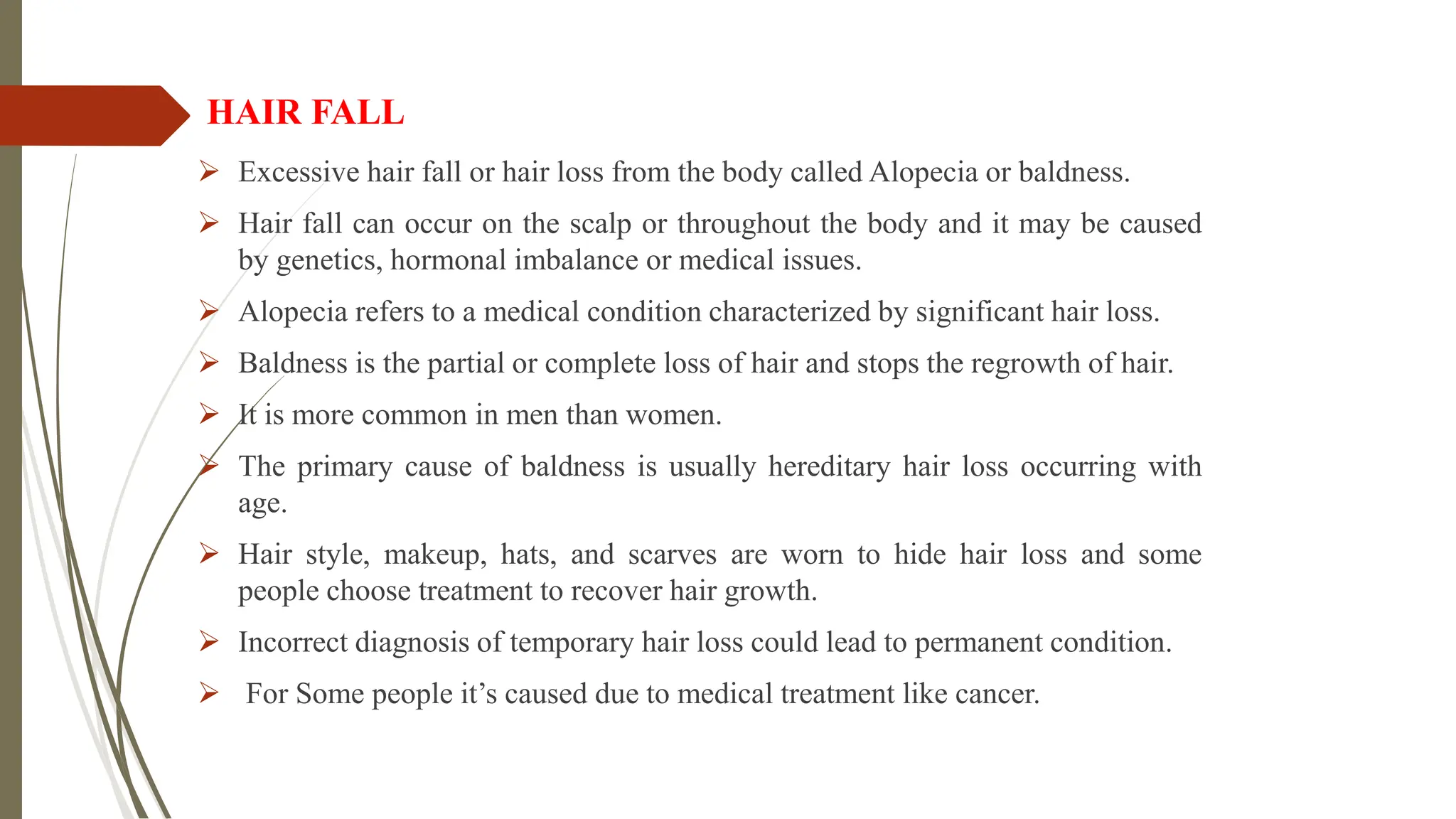 COSMETIC PROBLEM ASSOCIATED WITH HAIR AND SCALP DANDRUFF AND HAIR FALL.pptx