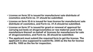 Cosmetic Regulations as per Indian Government | PDF