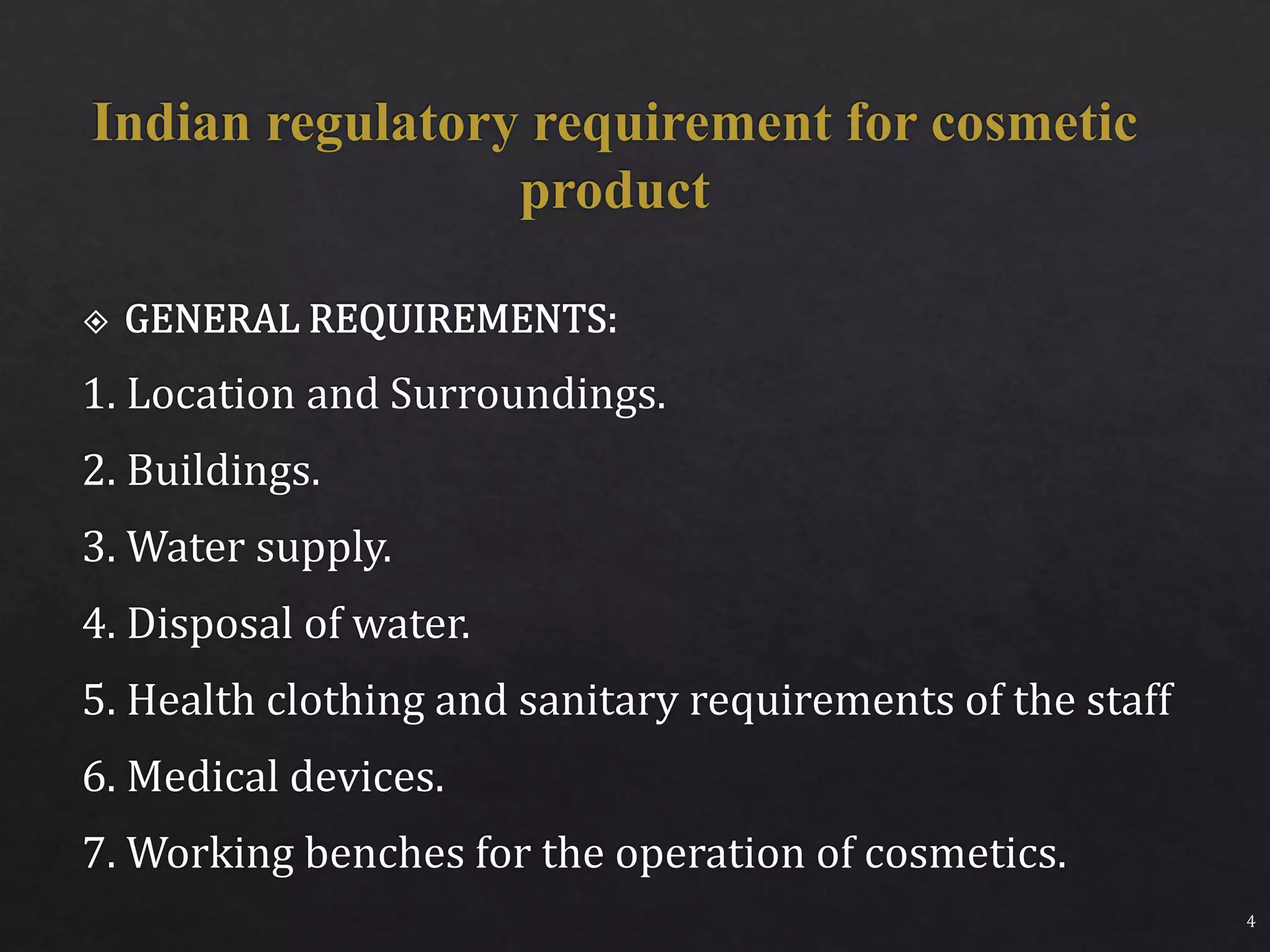 Cosmetic regulatory | PPTX