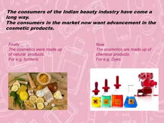 Cosmetics Industry - All about cosmetics industry | PPTX