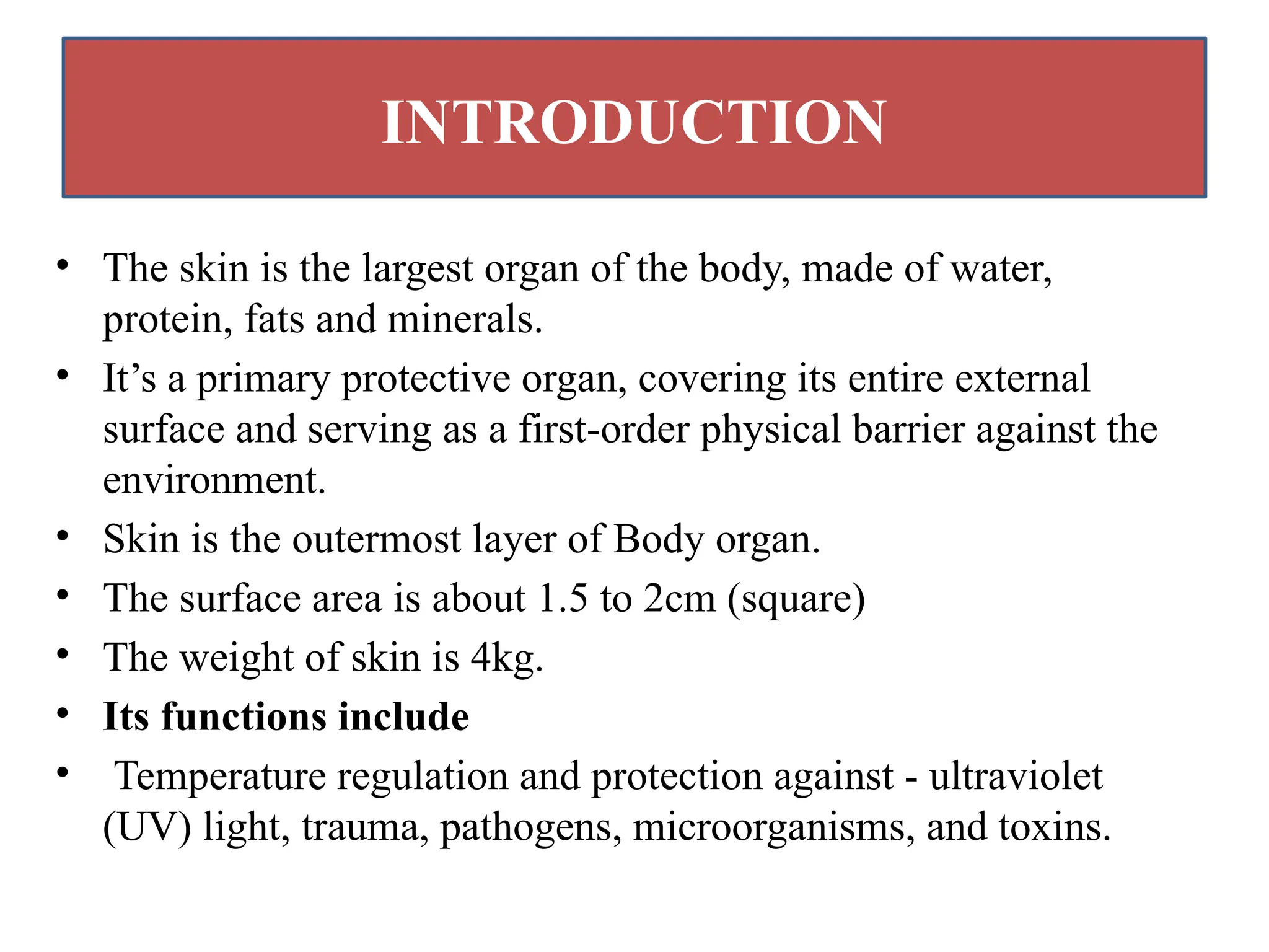 Structure of skin and problem associated with prickly heat | PPT